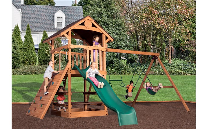 Wooden Swing Sets - Backyard Adventures