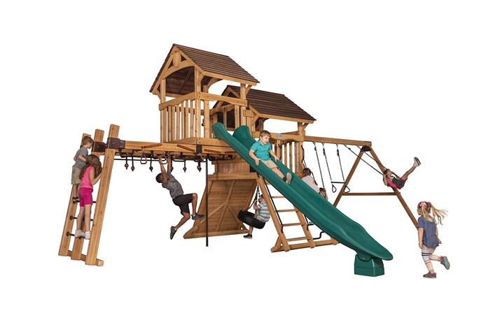 Swing Sets designed by Backyard Adventures