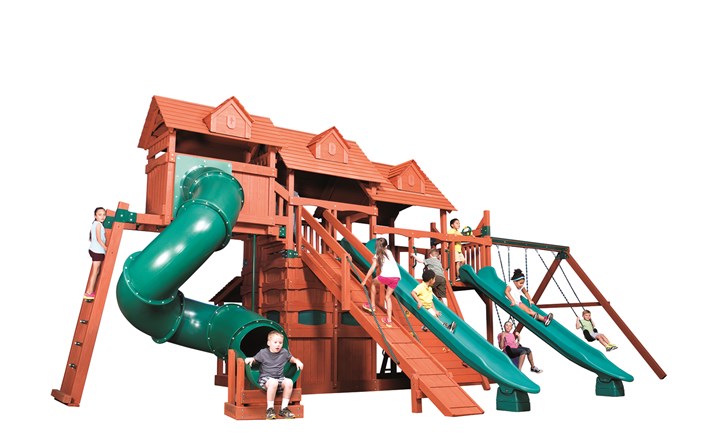 Swing Sets designed by Backyard Adventures